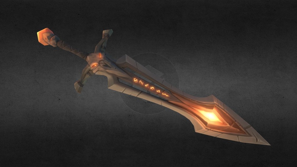 Blade of Sacrifice - 3D model by JLawls [252f9f5] - Sketchfab