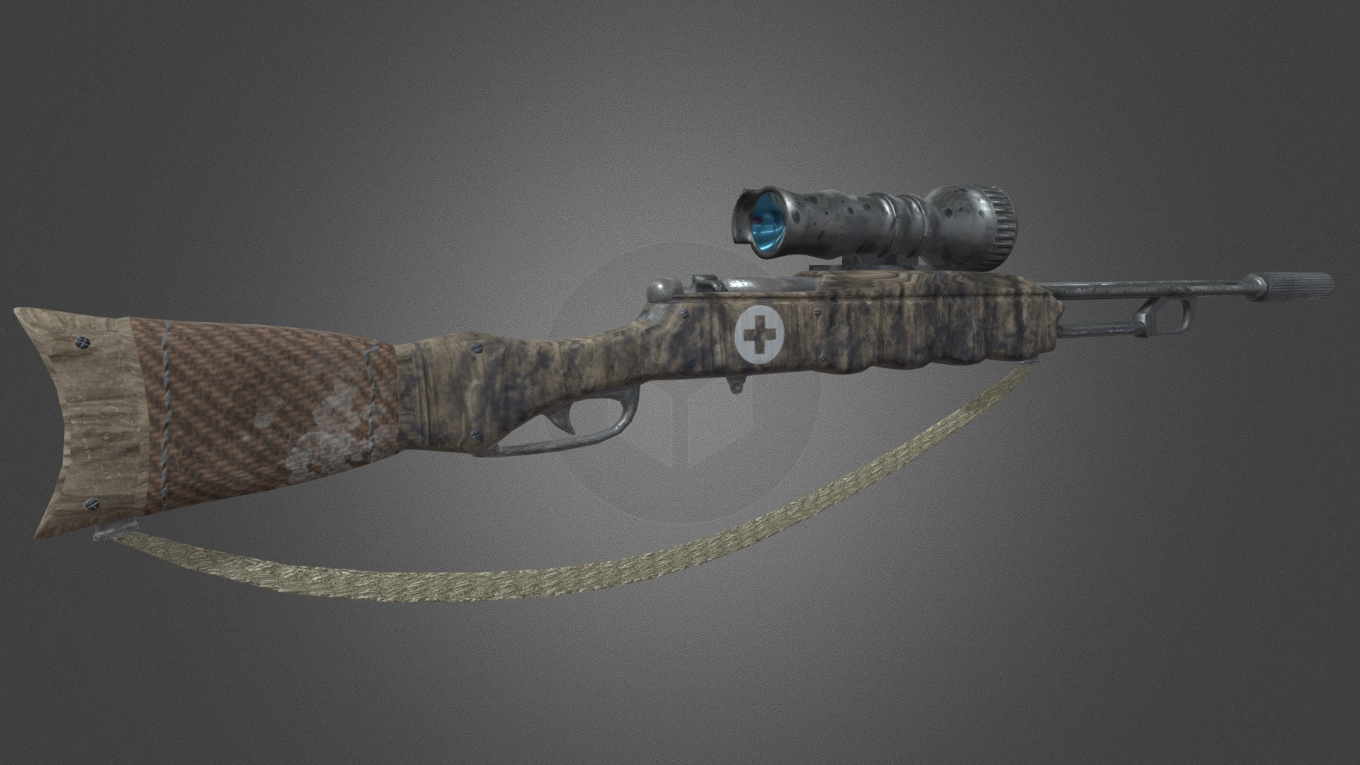 sniper rifle - Download Free 3D model by leoxx300 [253055c] - Sketchfab