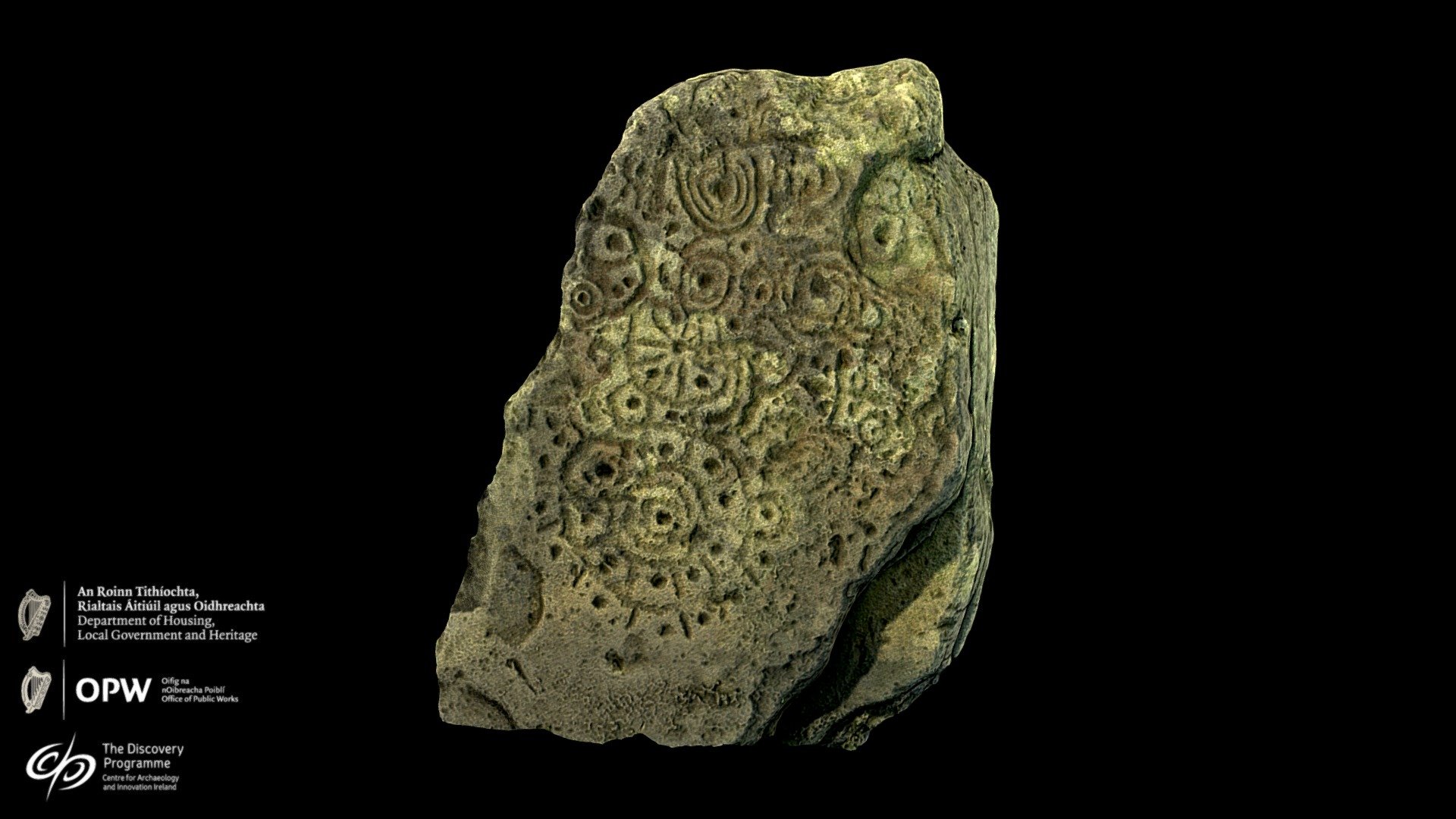 Orthostat L1, Cairn T, Loughcrew (Photo) - 3D model by The Discovery ...