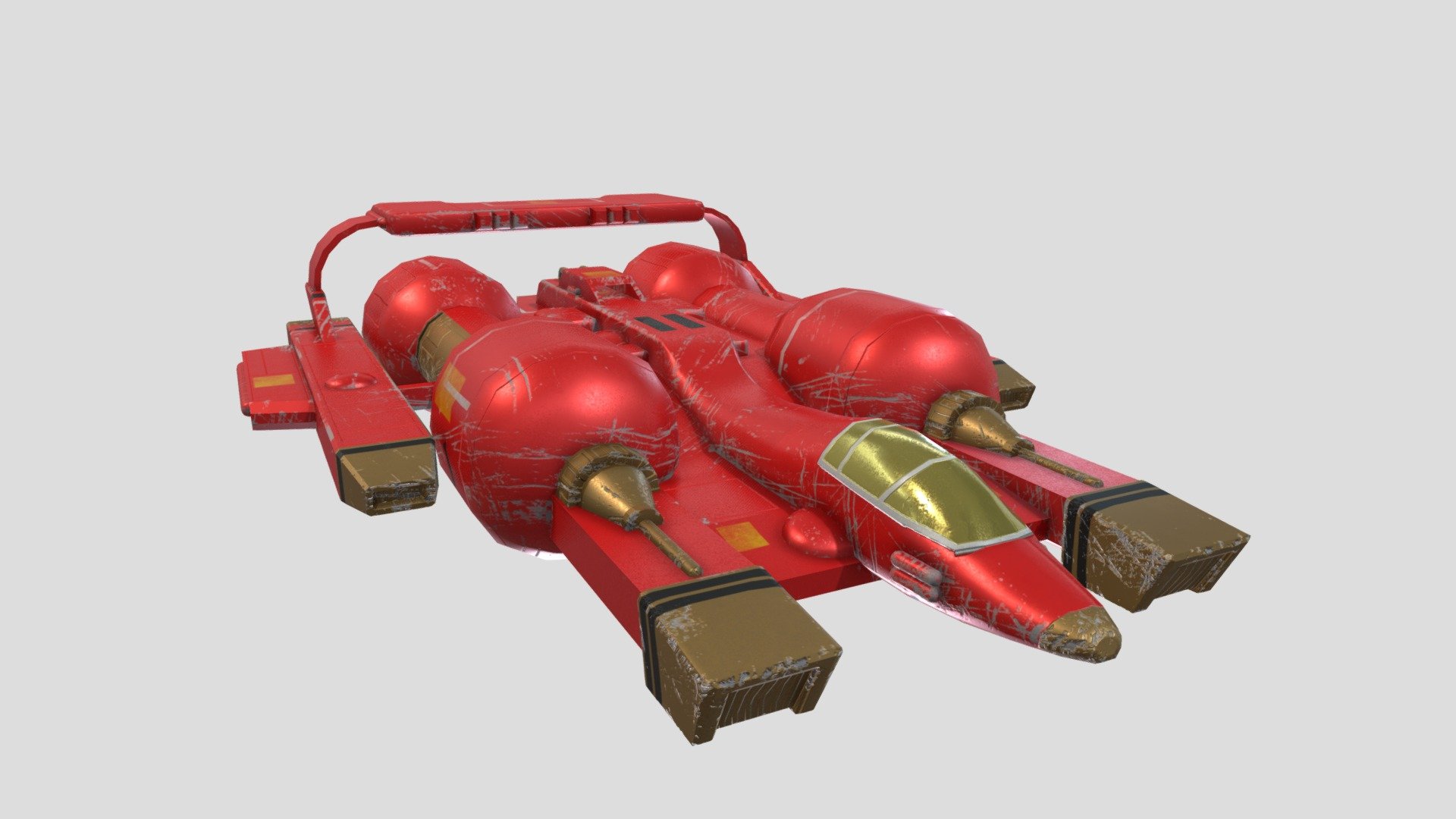 Red Dwarf - 3D model by Alejandro.Melero [2533df7] - Sketchfab