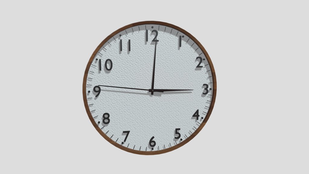 clock - A 3D model collection by mussabekfariza - Sketchfab