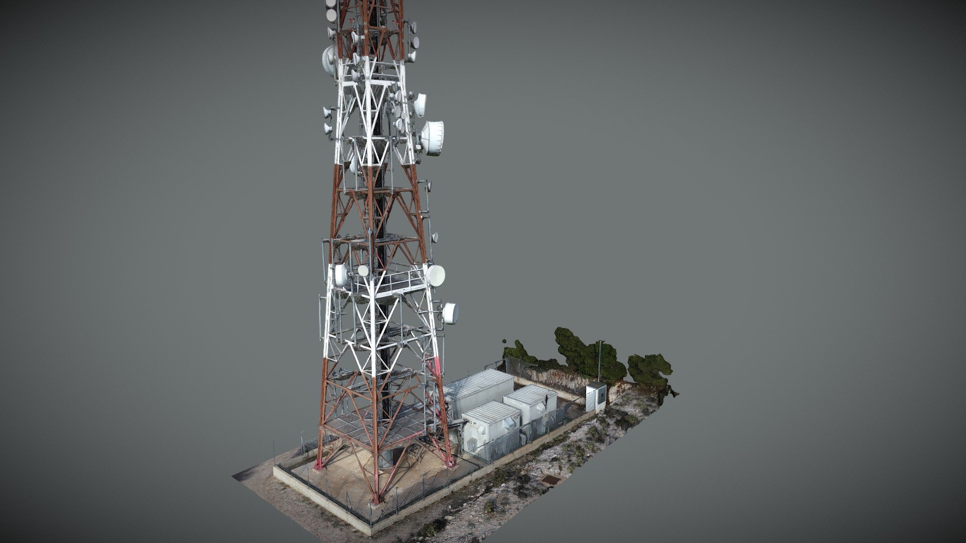 Cell Tower Digital Twin - 3D model by Vasilis Haroupas (@vashar ...