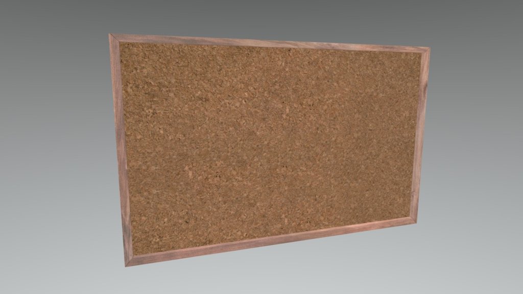 Pinnboard - 3D model by L. Wolf (@green_qu33n) [25365b0] - Sketchfab