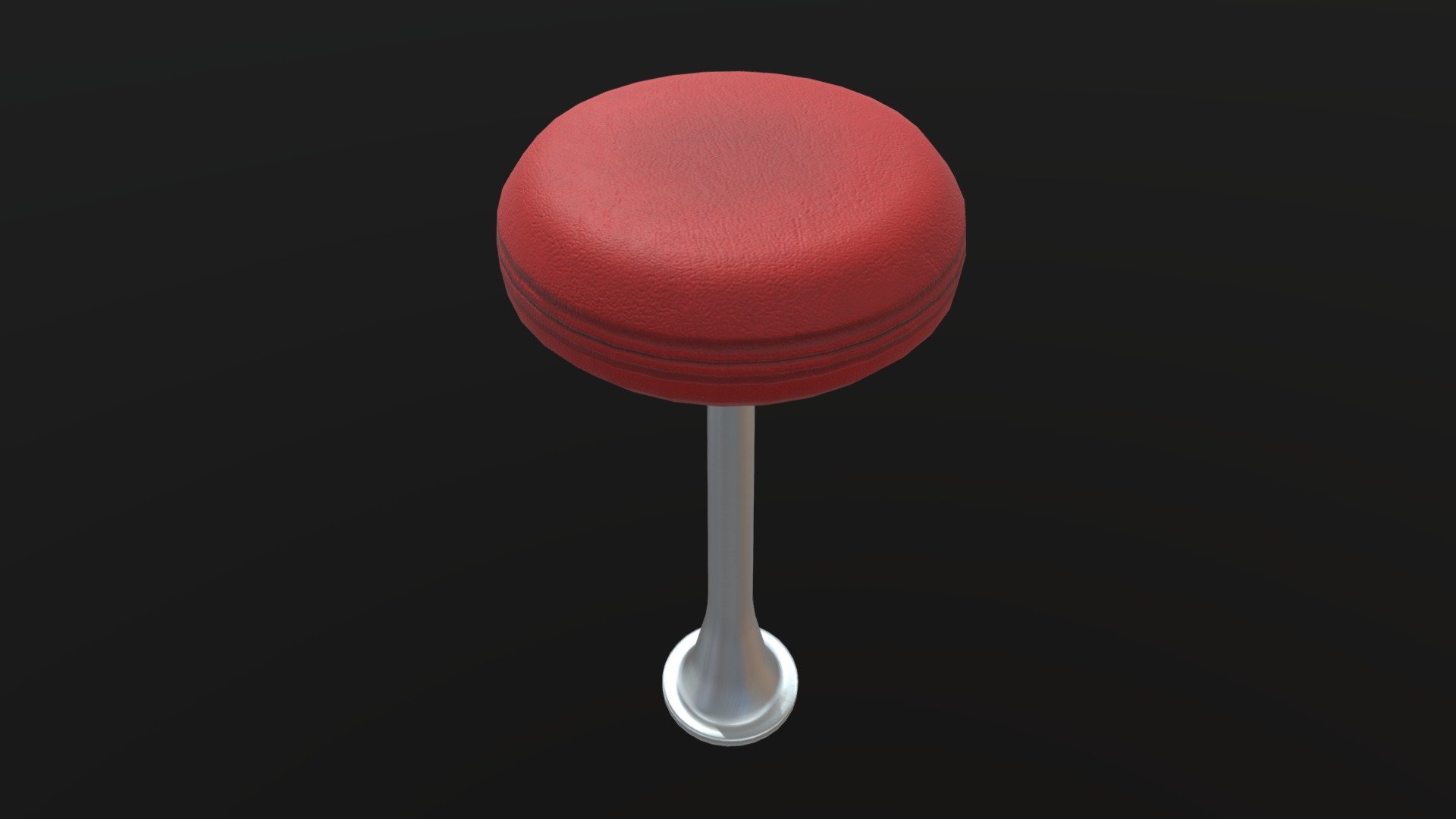 Diner Stool 1 - Download Free 3D model by Jesus Fernandez Garcia ...