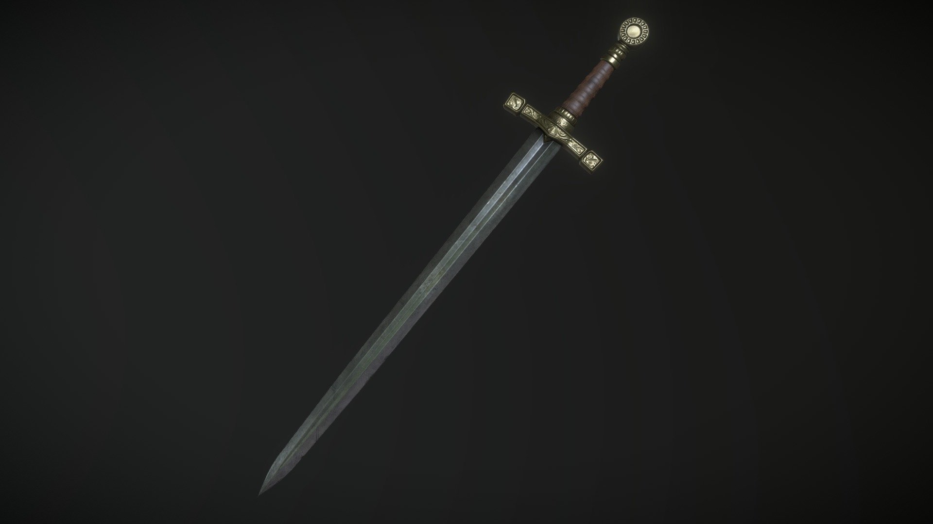 Rune Sword, Diablo 2 Fanart - 3D model by Yennefer Schouten (@yenga ...