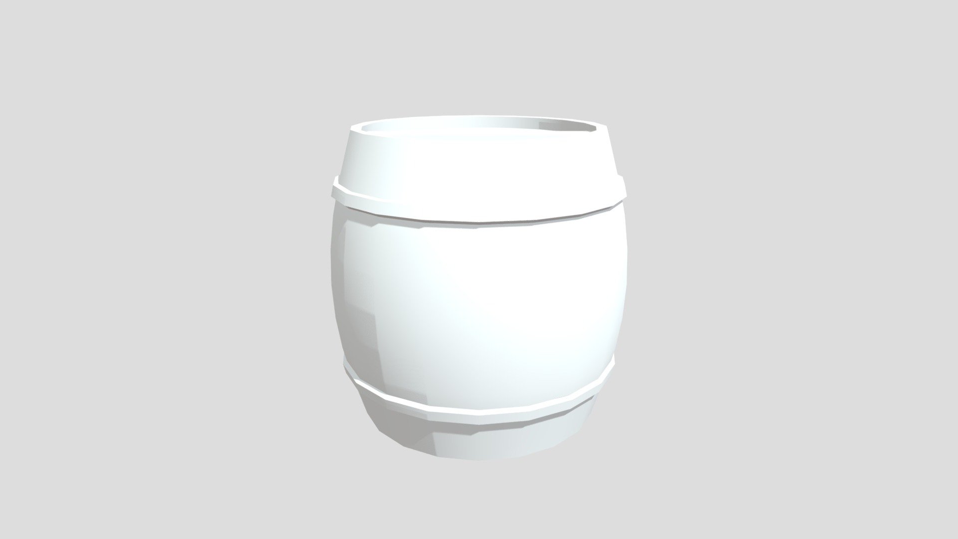 barrel model - 3D model by qilexz [25399d2] - Sketchfab