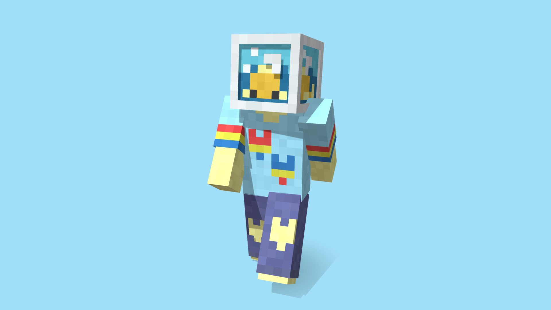 Bloo - 3D model by Bloo_the_Fluff [253a5a6] - Sketchfab