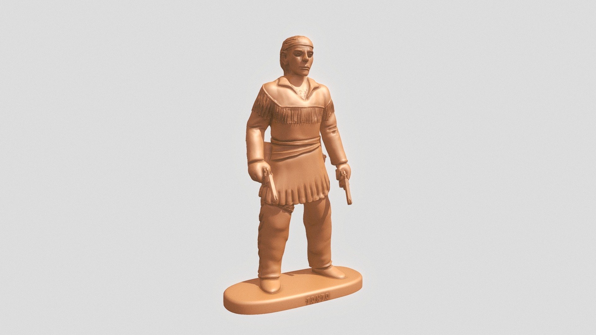 #078 - Tonto - 3D model by 3DCraft (@insta3dcraft) [253acb9] - Sketchfab