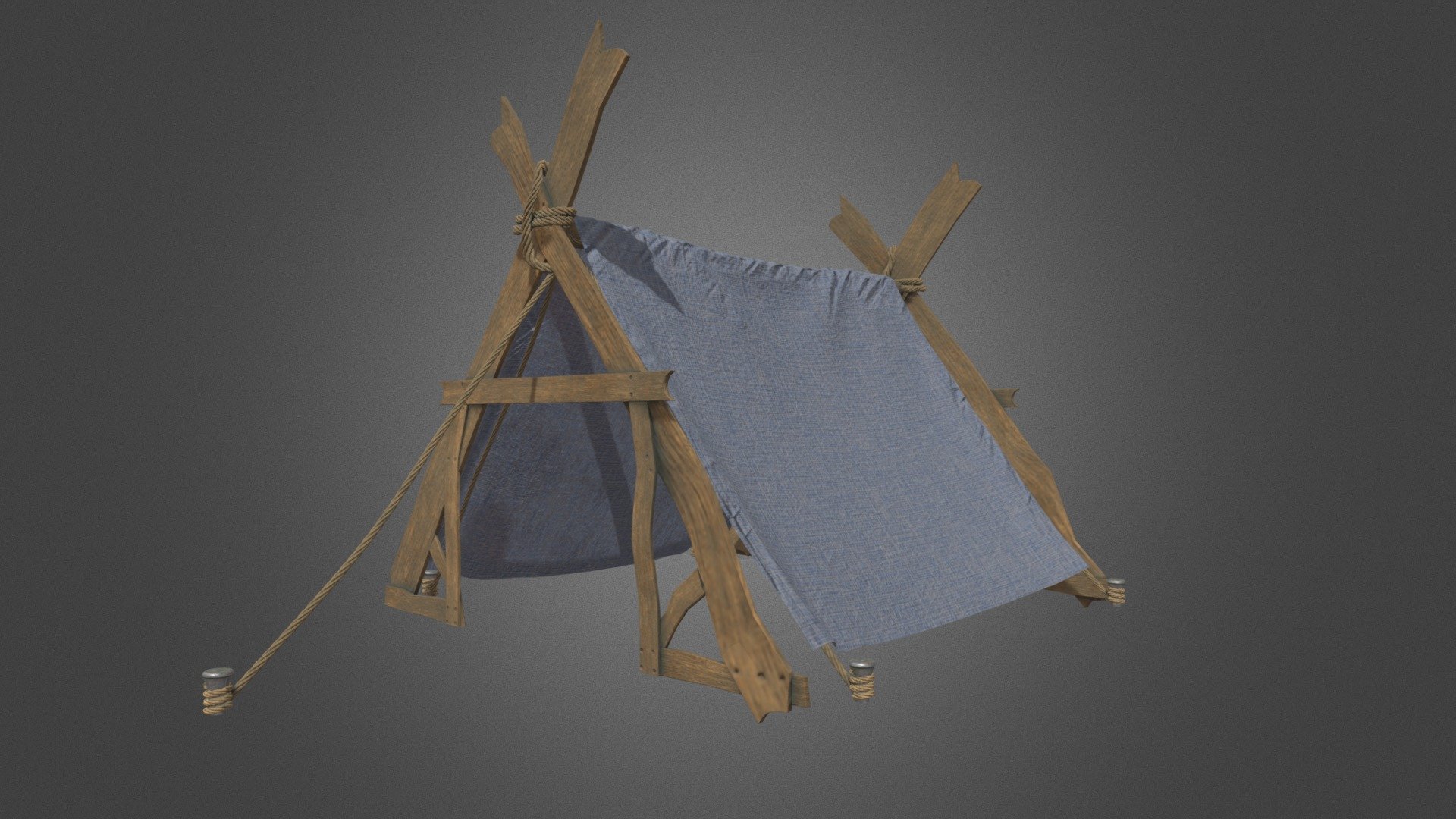 Camping Tent - Download Free 3D model by aniketranjan175 [253c008 ...