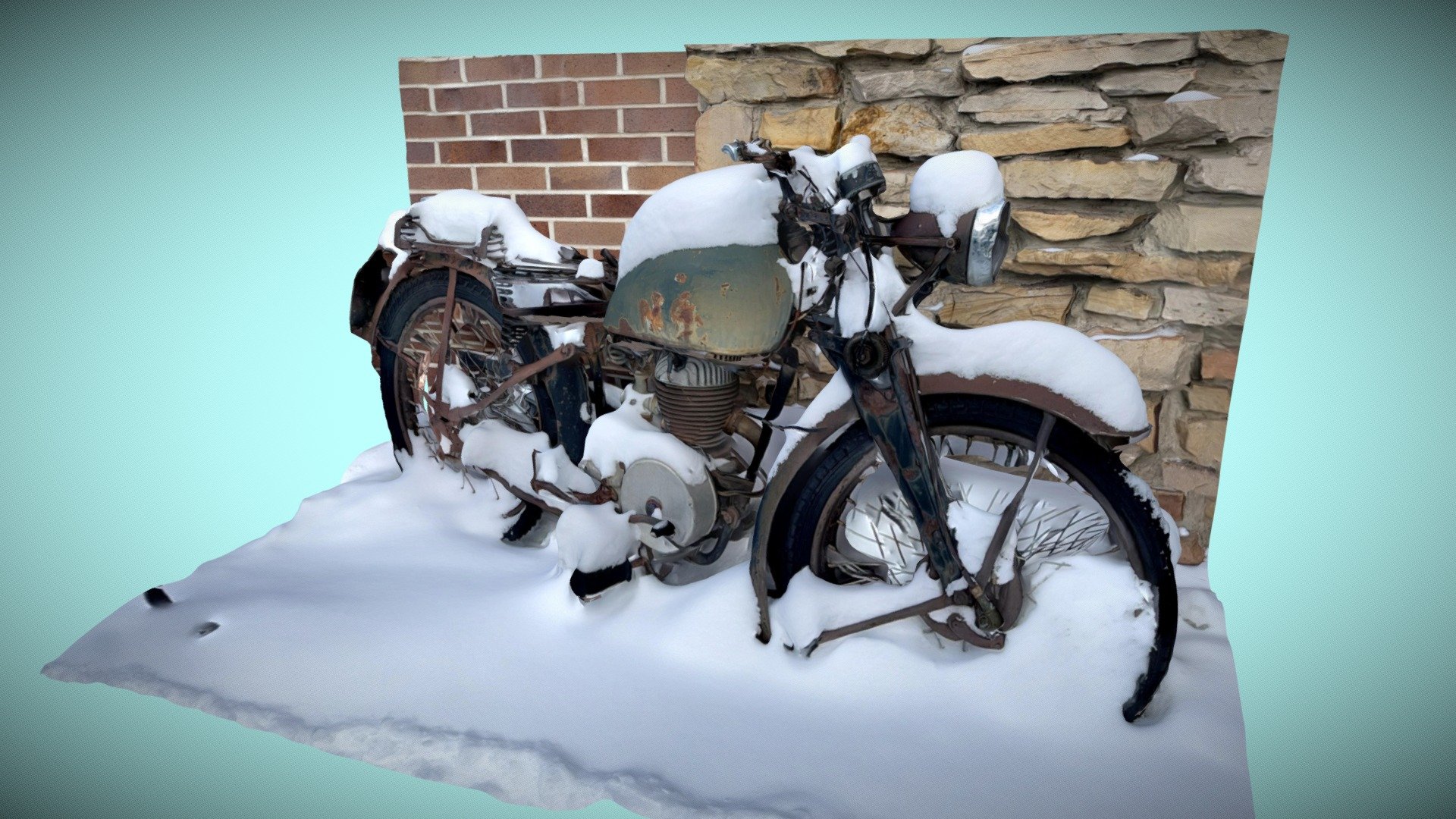 Snow Bike - 3D model by trnio [253c7b9] - Sketchfab