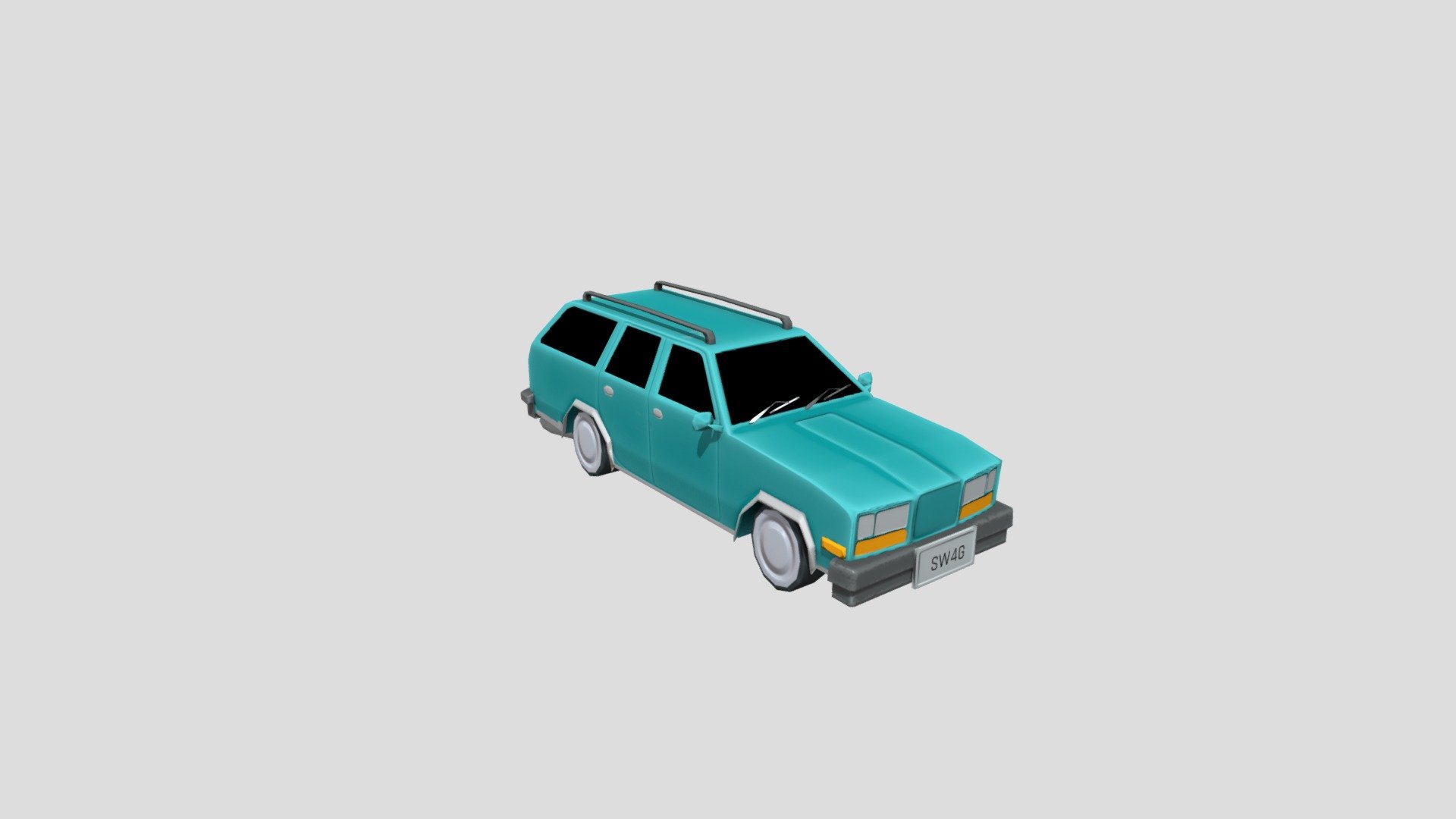 Stylized Station Wagon -SDD - 3D model by mrsoda71 [253cd00] - Sketchfab
