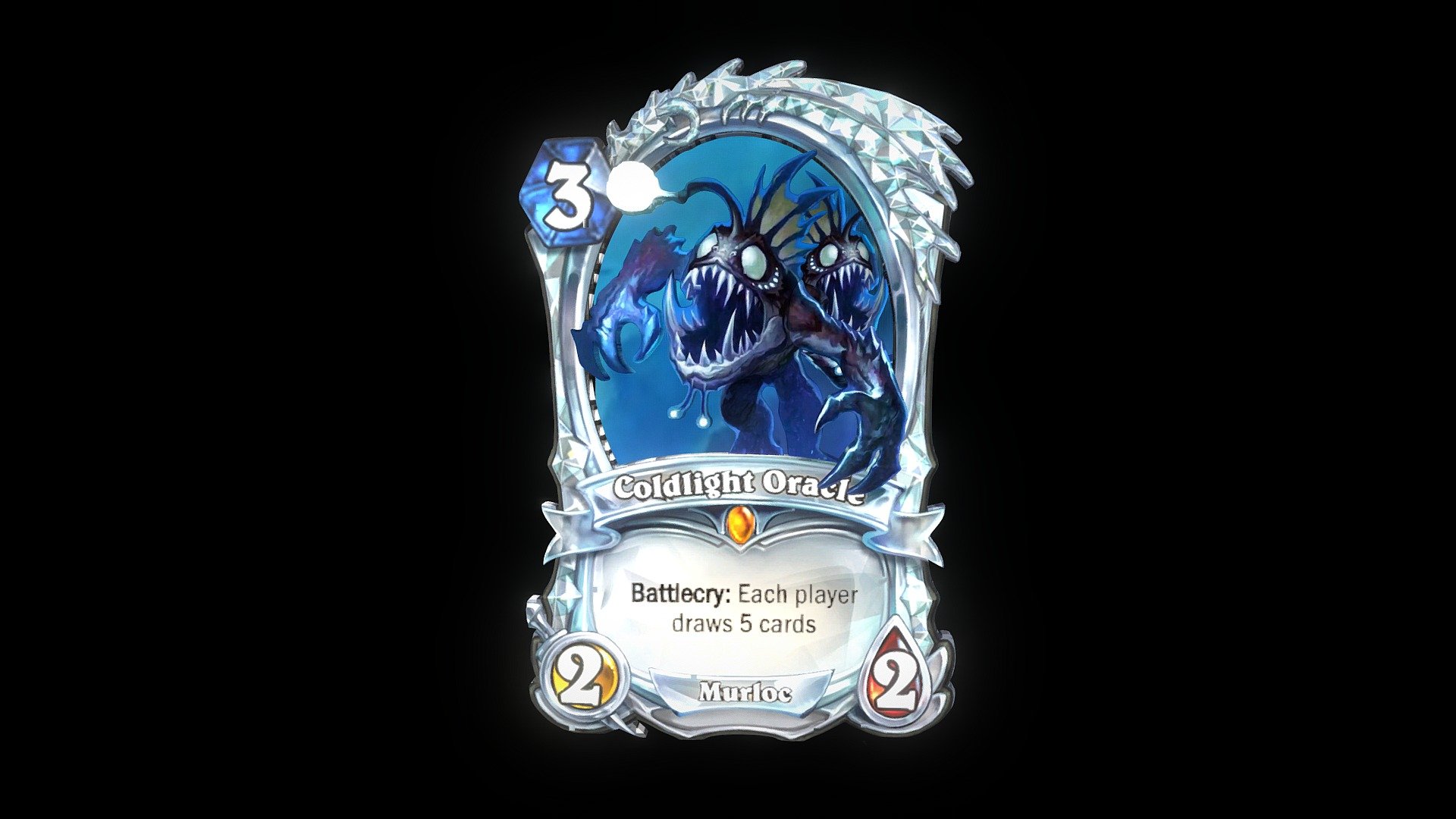 Hearthstone Coldlight Oracle Diamond - 3D model by Amin Adukov ...