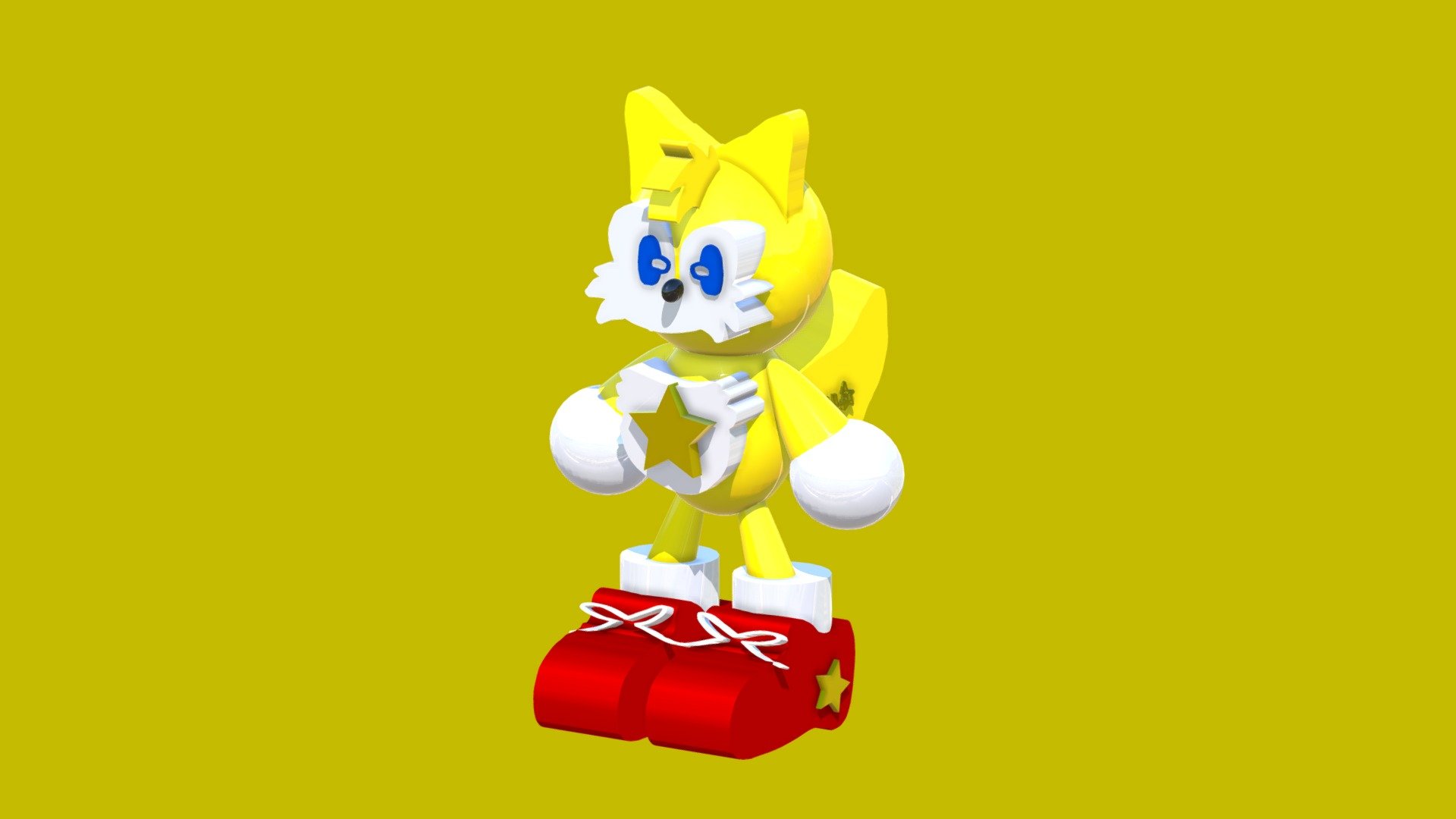 Tails - Download Free 3D model by SEGA SONIC (@alexreeves) [253f041 ...