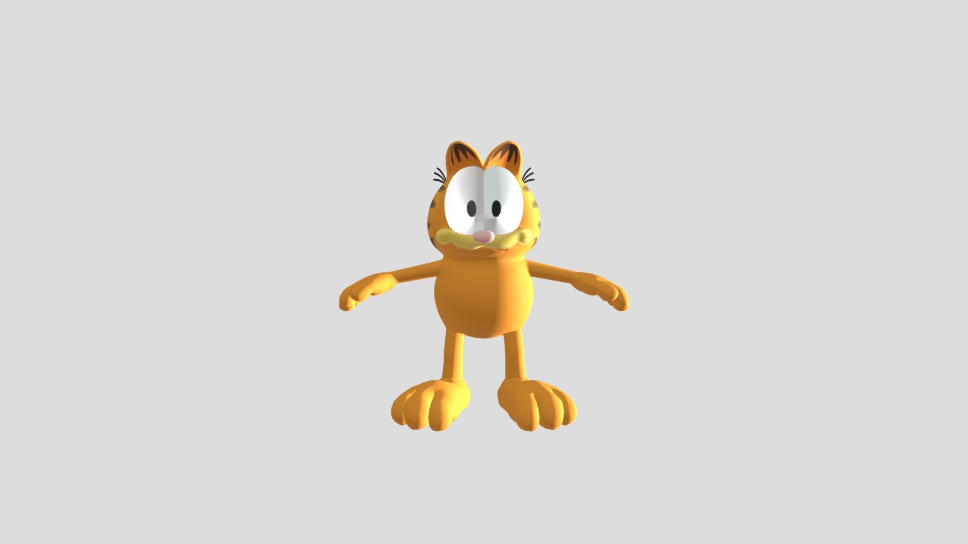 Garfield The Garfield Show - Download Free 3D model by AidanYT55Twt ...