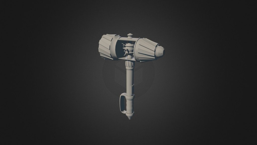 Mech Hammer - 3D model by Nicholas Digout (@nicholas_digout) [2540bc7 ...