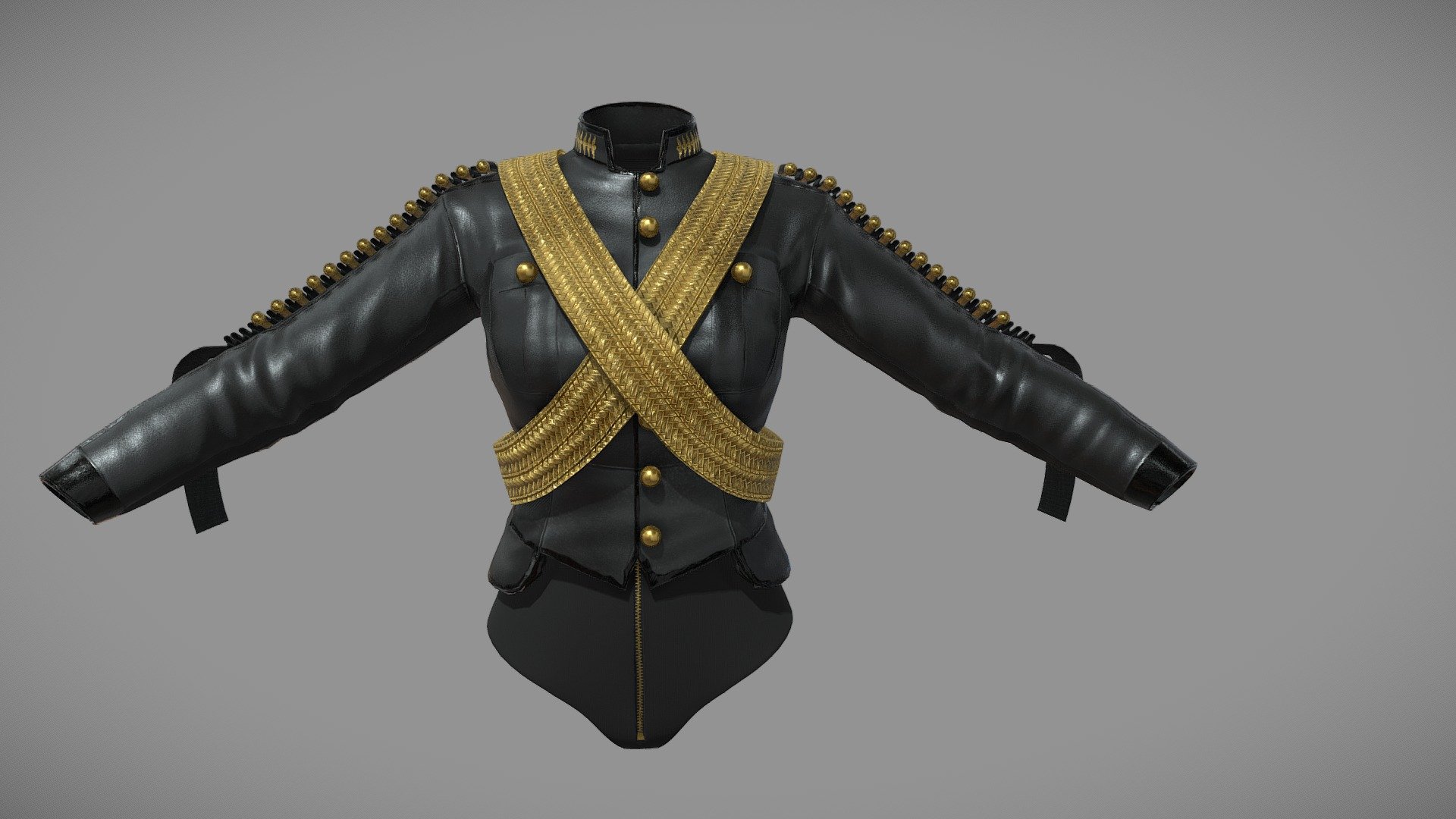 Game Ready_ Jacket - 3D model by Daijah.Mitchell [2540e46] - Sketchfab