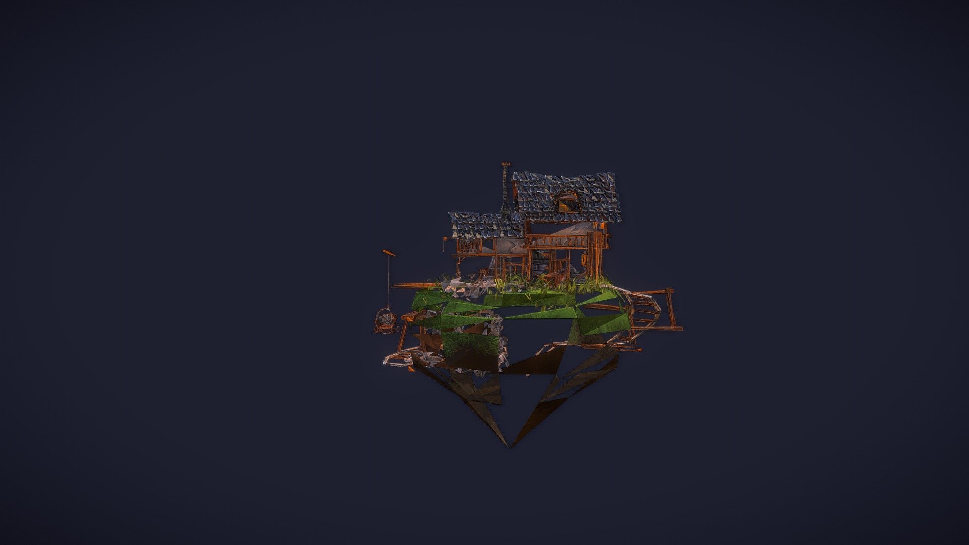 medieval smithy - 3D model by jarivanhauwaert [254353e] - Sketchfab