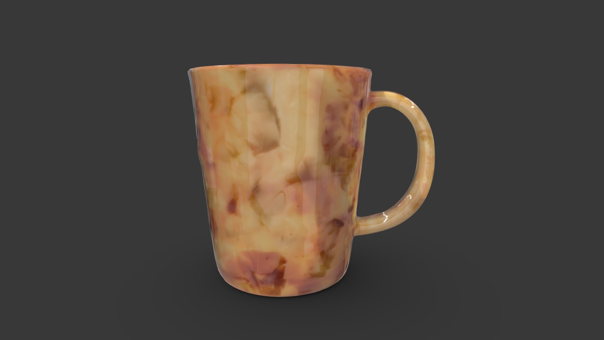 Caramel Sculpture Mug - Buy Royalty Free 3D model by Hanken 3D ...