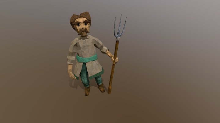 Peasant 3D models - Sketchfab