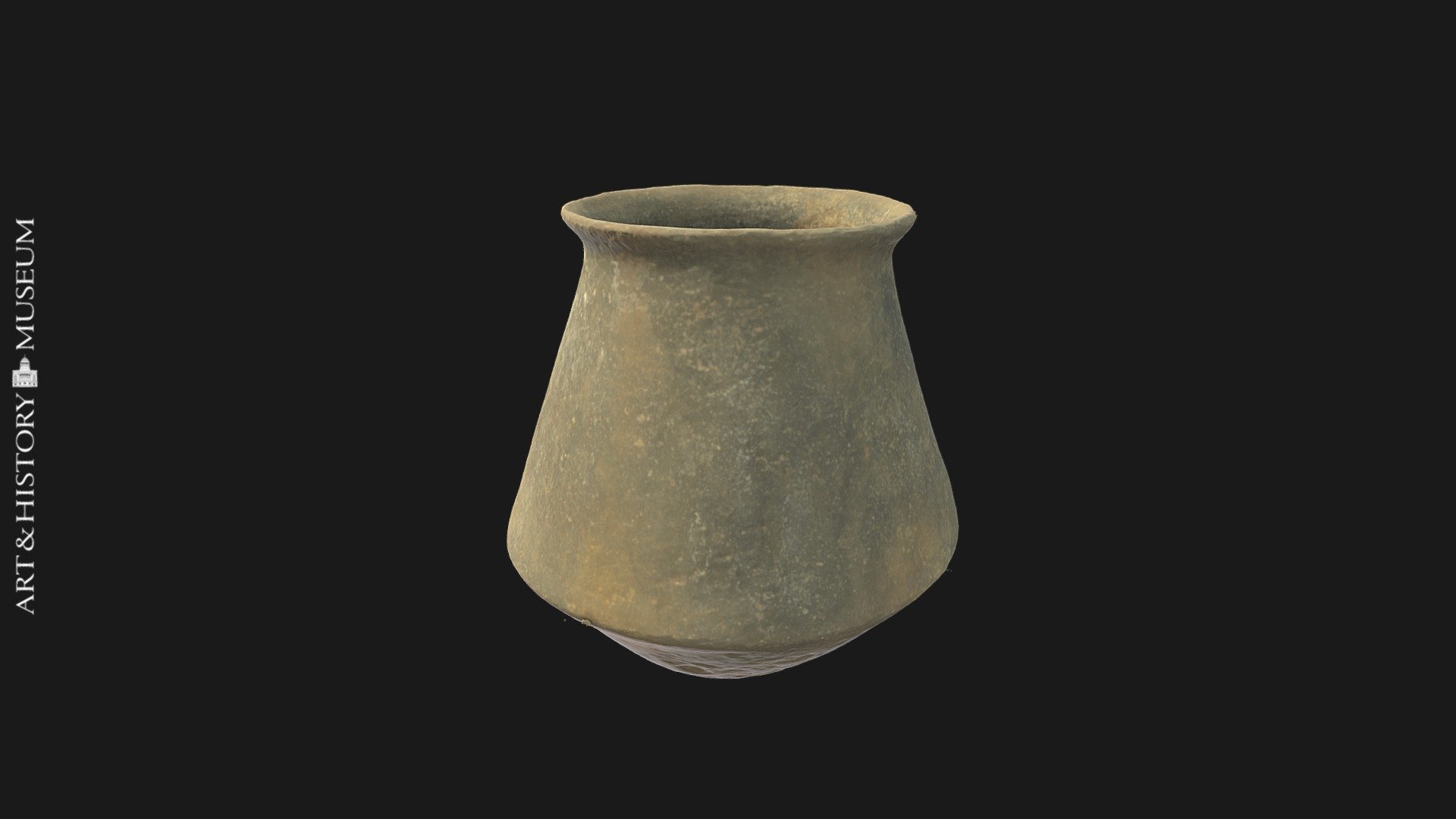Carinated vase with flaring rim - PG.2807.1283 - Download Free 3D model ...