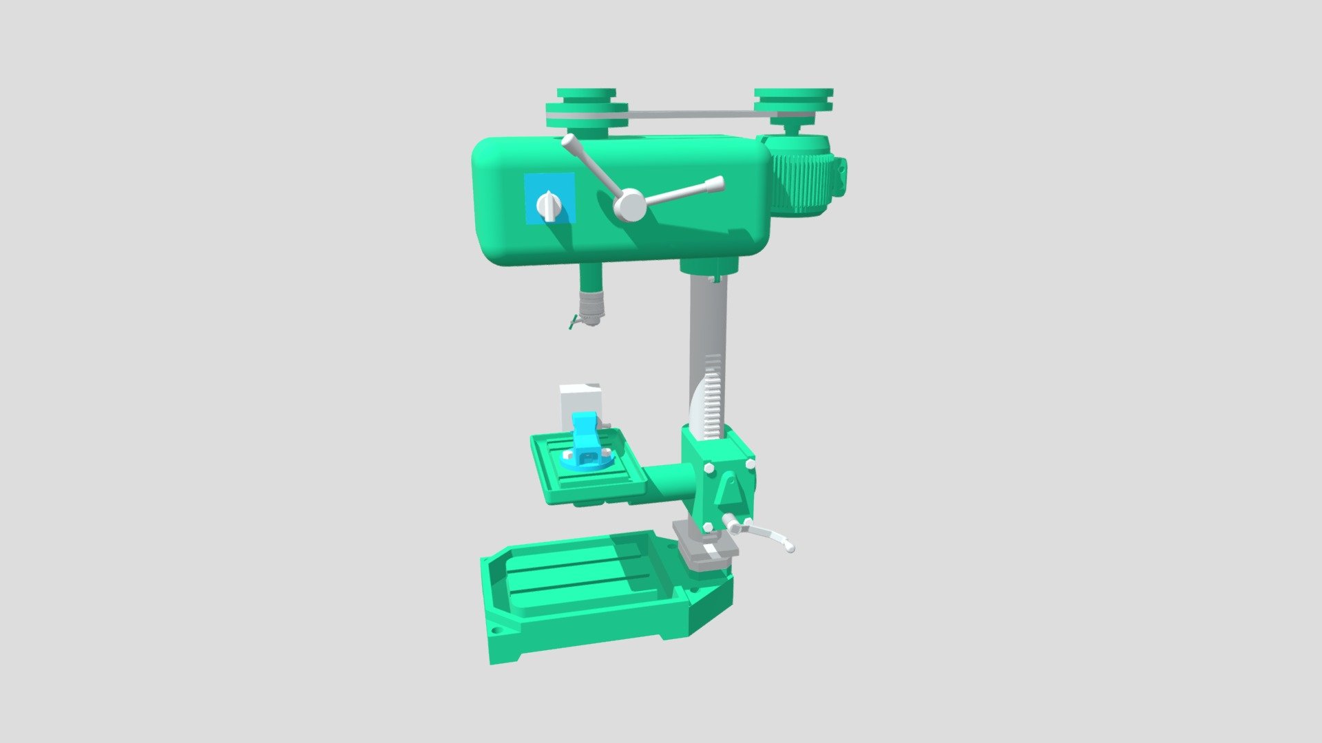 Drill Machine - Download Free 3D model by Centurion University ...