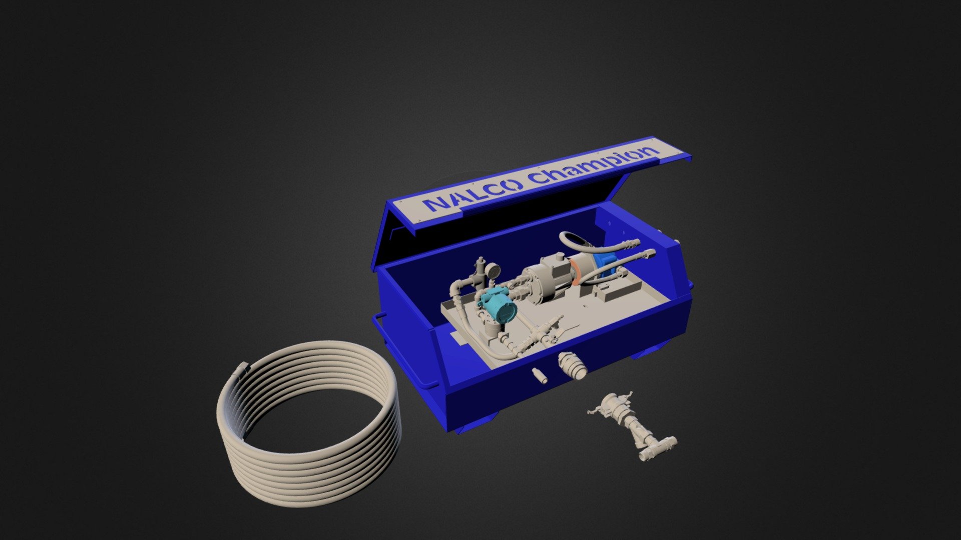 Acid Box Model 1000D - 3D model by Commercial Body & Rigging ...