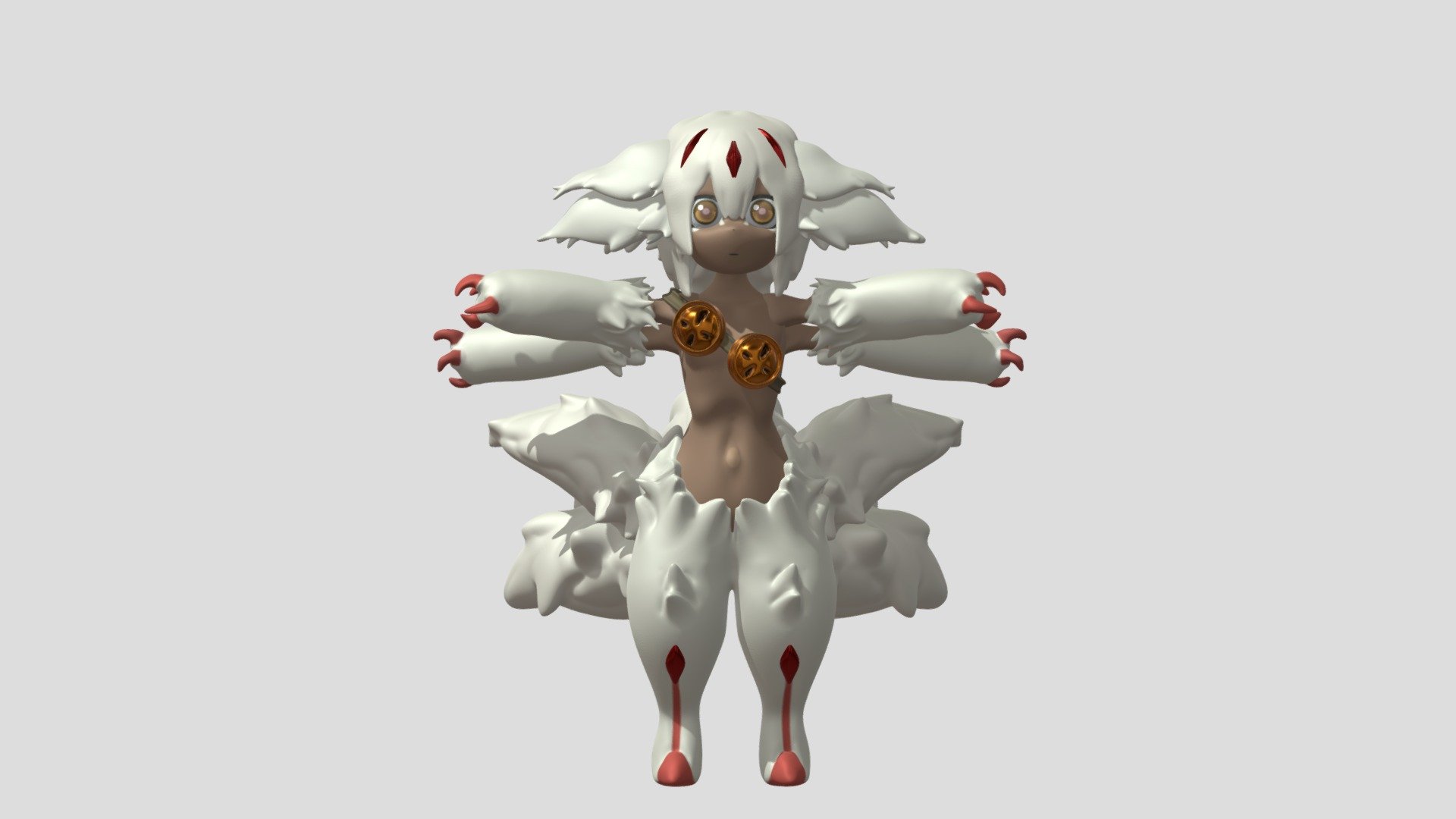 Made in Abyss: Faputa (Narehate) - 3D model by sofo.castiglioni ...