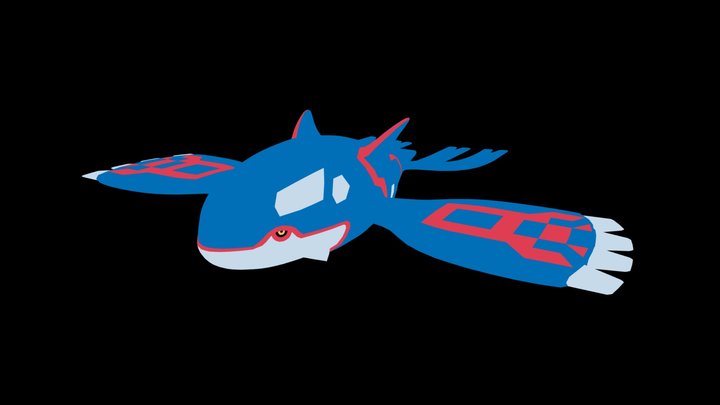 Kyogre 3D models - Sketchfab