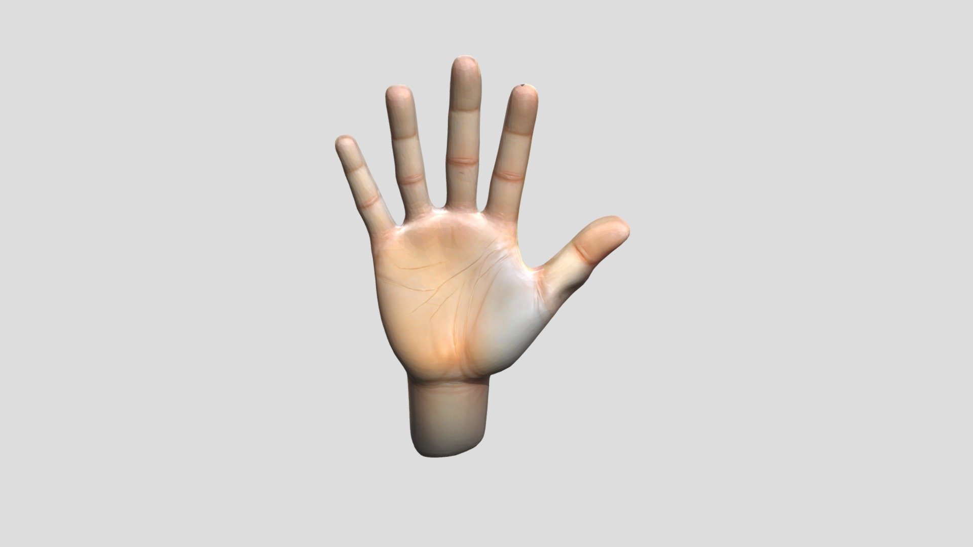 realistic human hand - Download Free 3D model by shrikantkumar8498 ...
