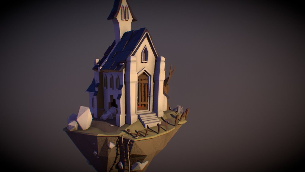 Lost_Chapel - 3D model by thomas.pierret [254a784] - Sketchfab