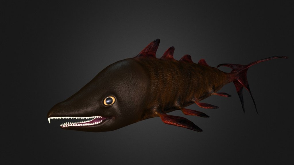 Lava salmon - Download Free 3D model by Ilia (@cossus) [254b1ab ...