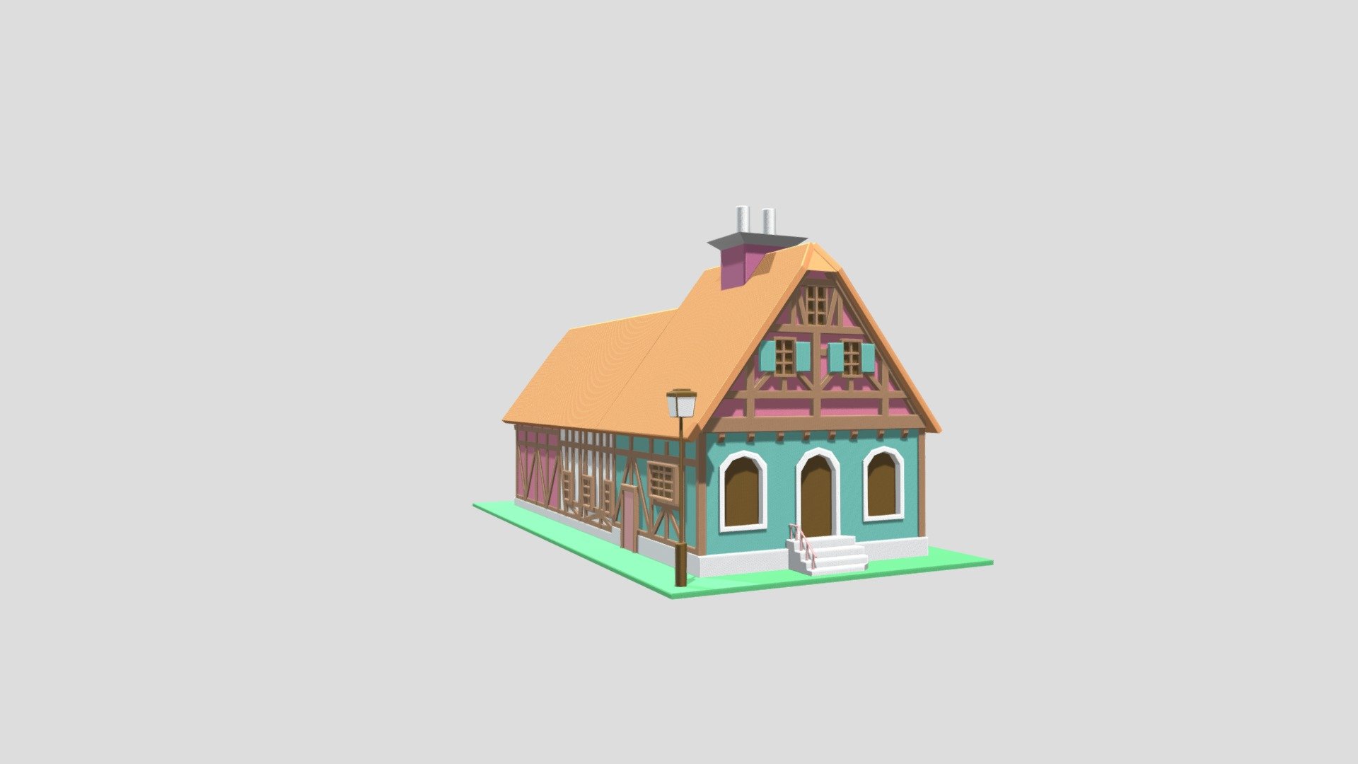 Howl's moving Castle: Sophie Hatter Shop - 3D model by xrxnzx [254c010 ...