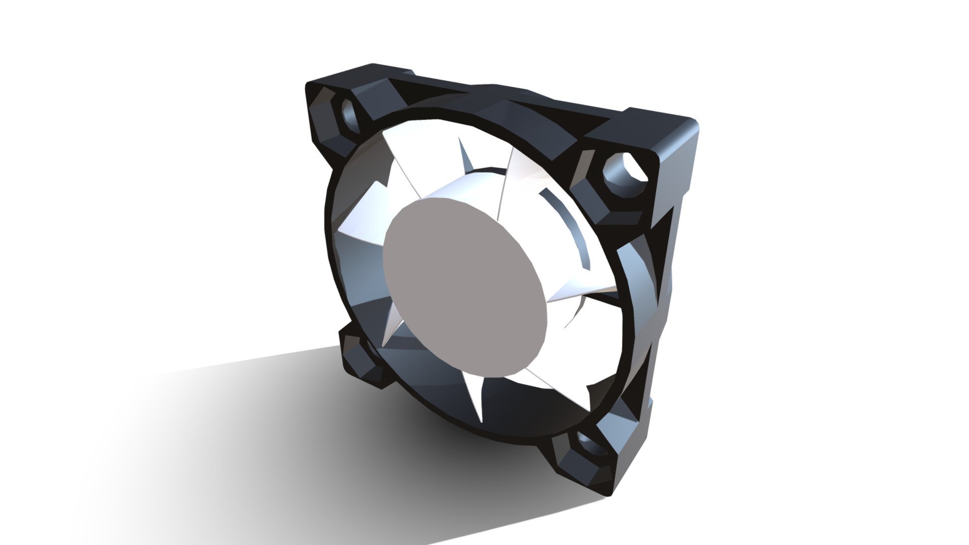 Computer Fan 40mm - 3D model by cavicom (@cavicomdb) [254c386] - Sketchfab