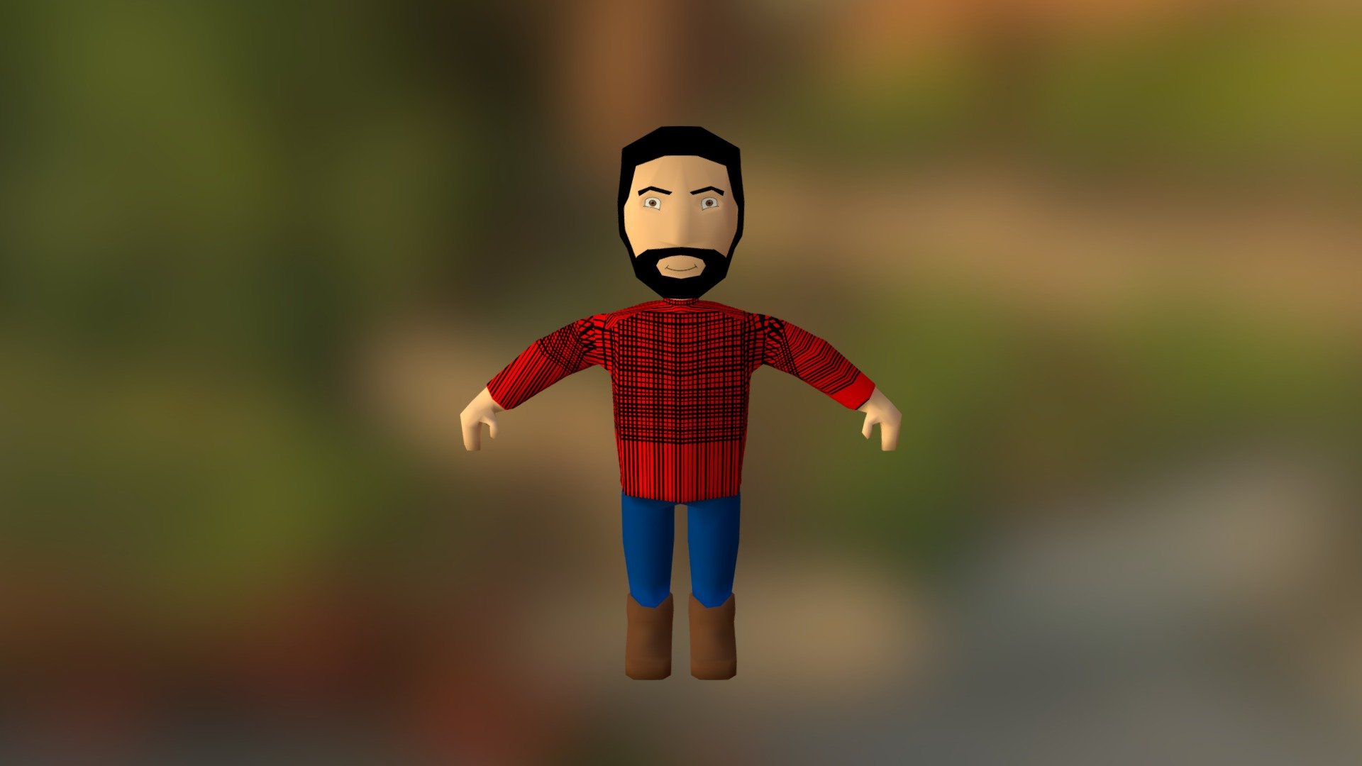Lumber Jack - 3D model by Phoenix (@blenderphoenix) [254c440] - Sketchfab