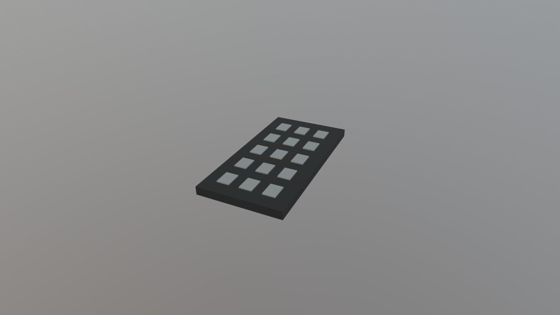 RPI - 026 TV Remote - 3D model by radicalappdev [254c749] - Sketchfab