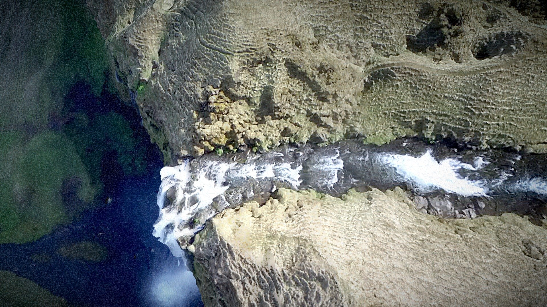 MOUNTAIN Waterfall - 3D model by Nikitos & 3130 (@vrcityphoto) [254d96a ...