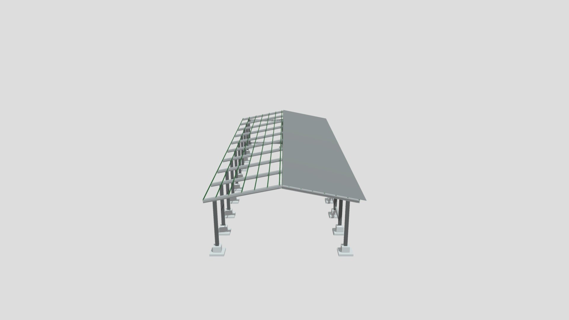 Modelagem Estrutural 3D- Rede Flex - Download Free 3D model by Aleixo e ...