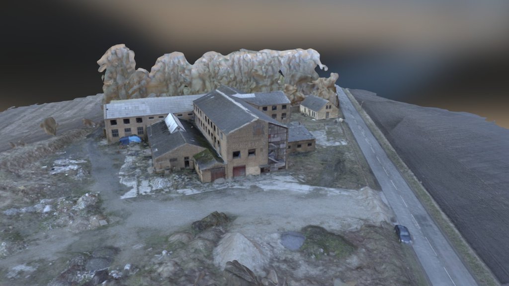 Pix4D example - 3D Mesh - 3D model by AIRFLIX (@dronie) [25506fc ...