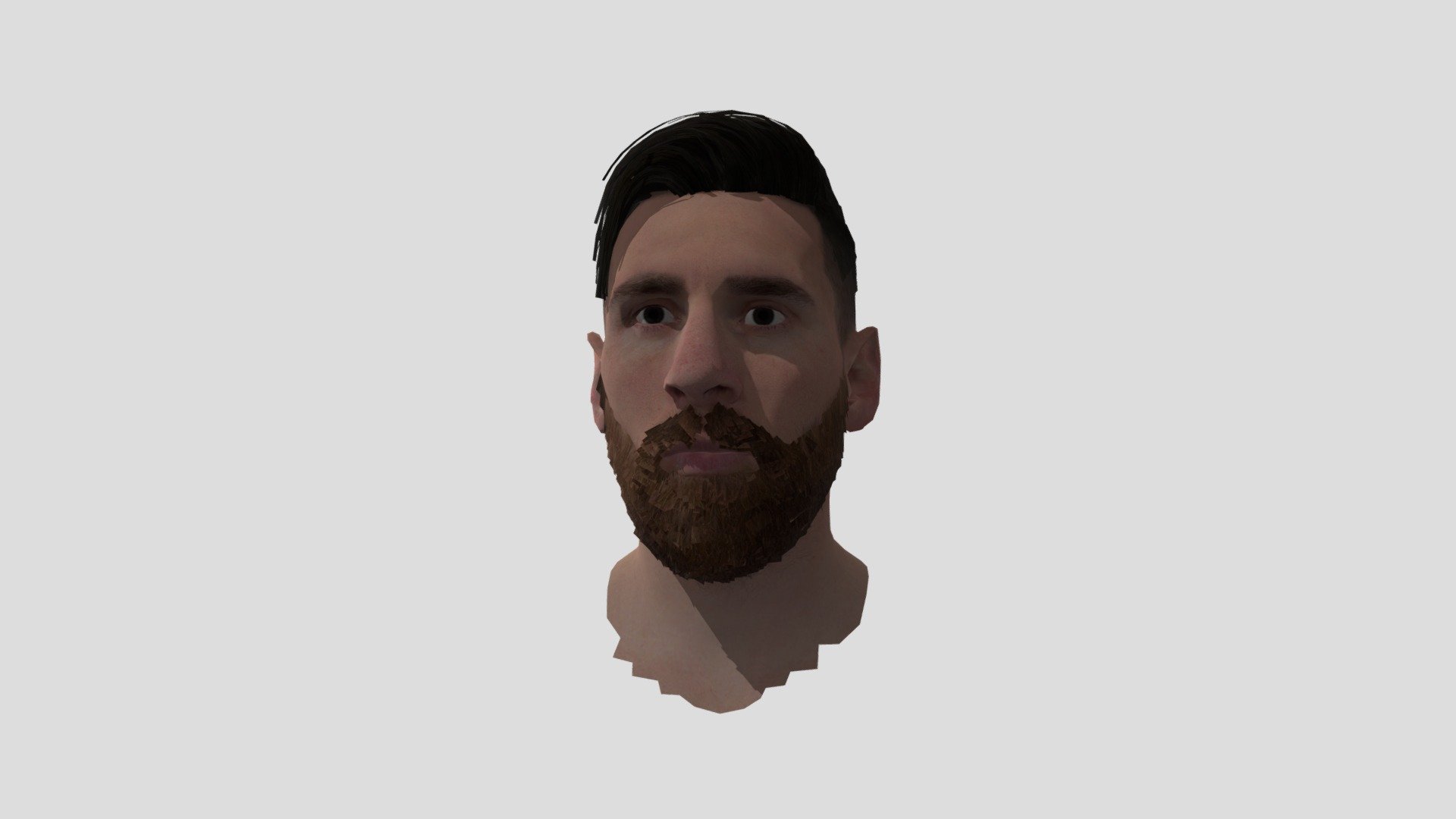 Messi Cara Oo - Download Free 3D model by Bendy_y_Boris [2550bab ...