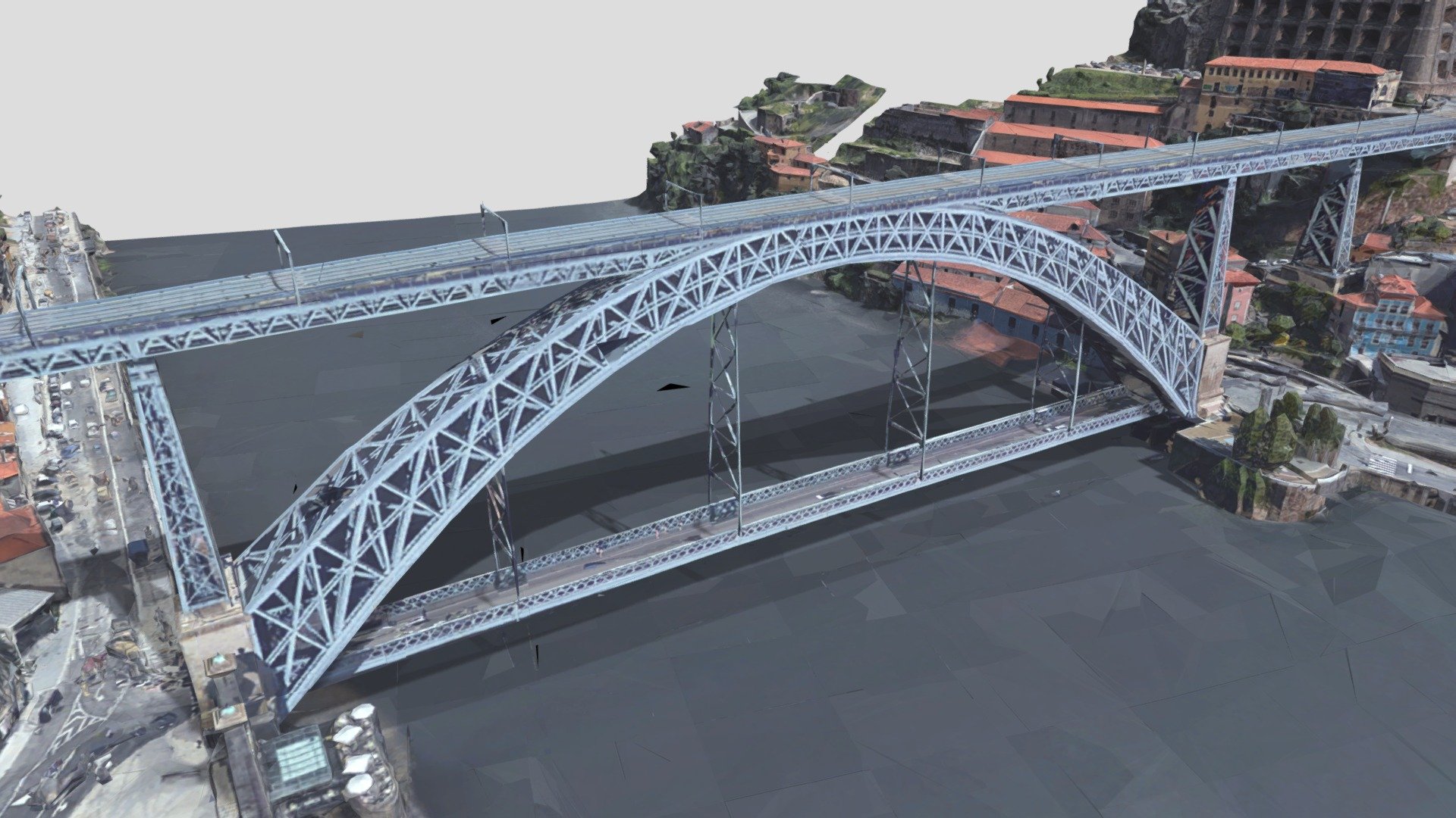 Ponte de D. Luís (Porto/Portugal) - Download Free 3D model by EDUARDO SOETHE (@dusoethe ...