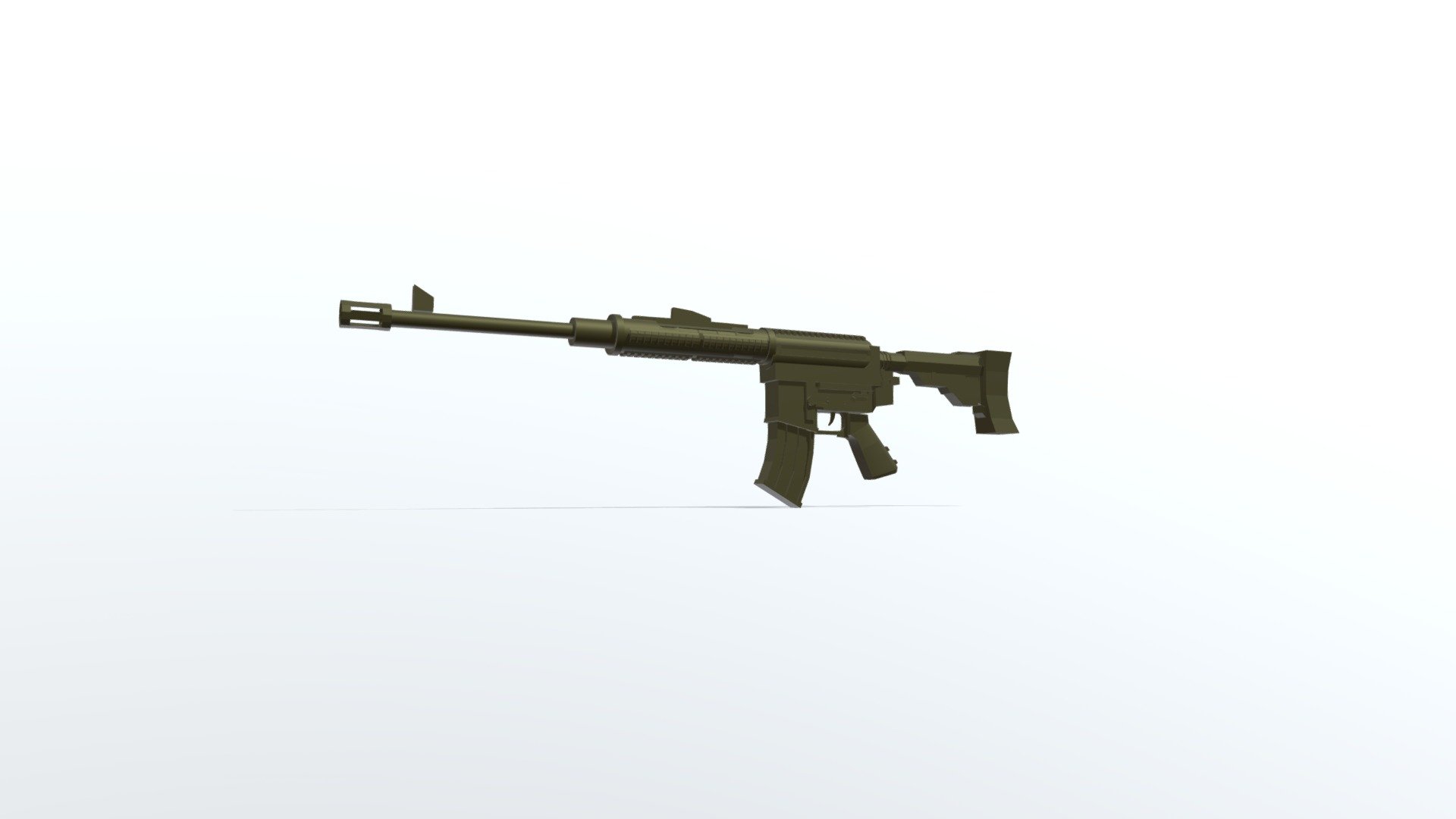 GUN OBJ - 3D model by Rahul Duch (@rahulcn9004) [2551ab1] - Sketchfab