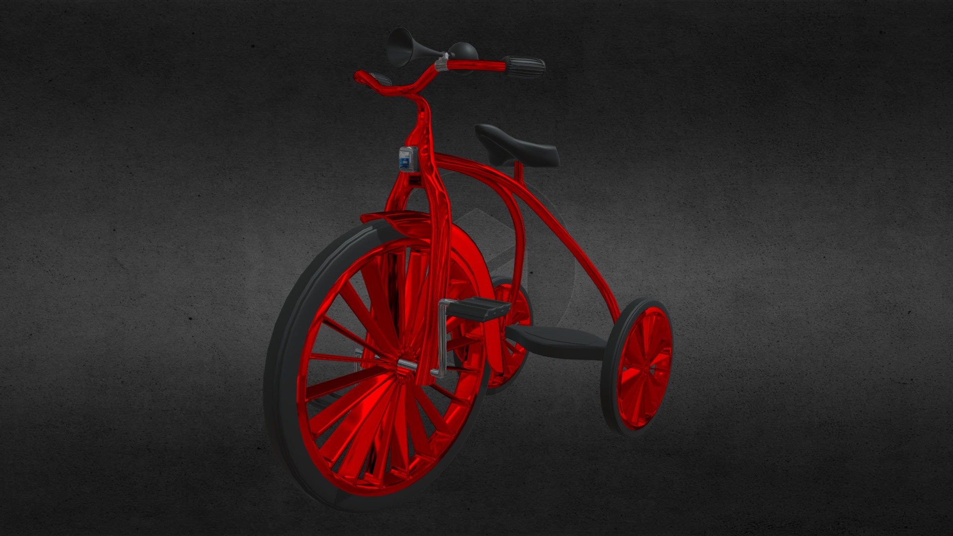 Tricycle - Download Free 3D model by creiaskeera [2551d5e] - Sketchfab