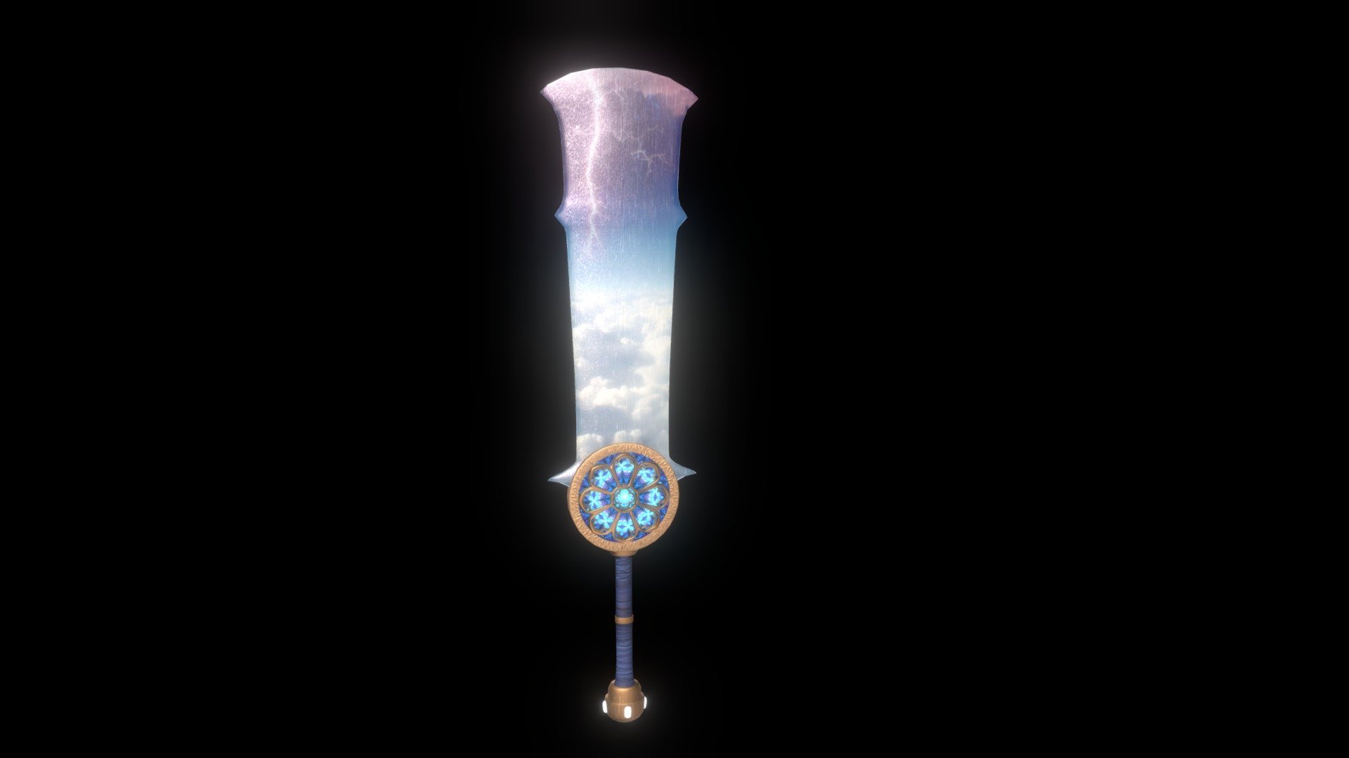 Skylight Greatsword - 3D model by Matt Hazelworth (@MattHazelworth ...
