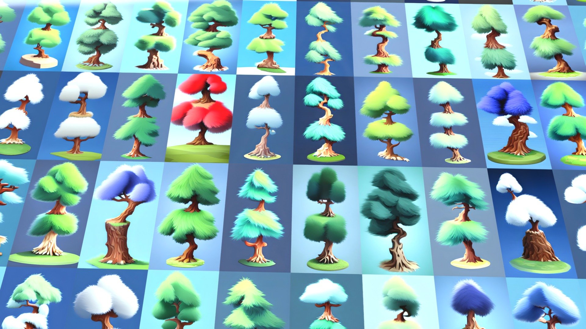 w 619 tree stylized 02 - 3D model by klrxyz [2551f9a] - Sketchfab