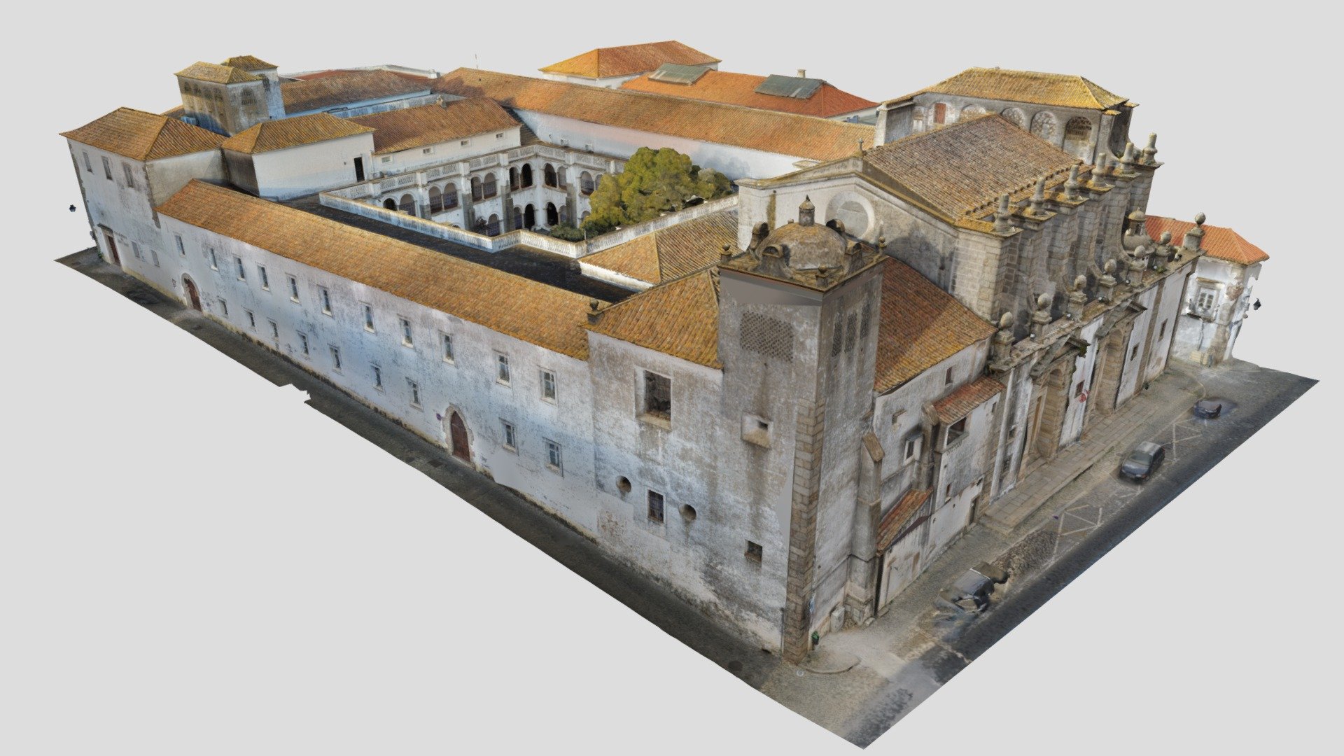 Antigo Convento de Santa Clara de Évora - 3D model by paulo.fanha [255248d] - Sketchfab