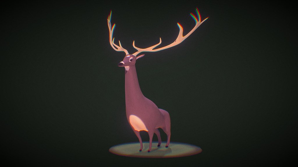 Deer - 3D model by Tom Barboza (@tombarboza) [255314e] - Sketchfab