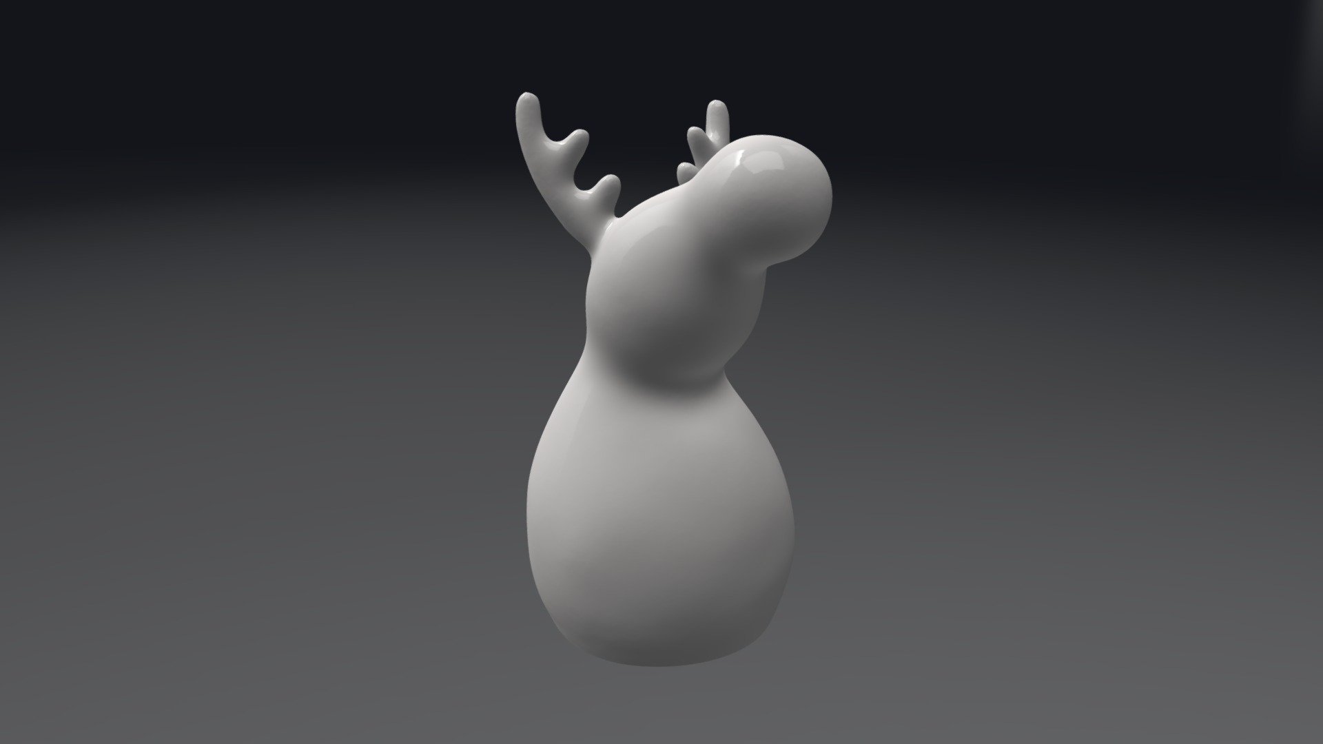 Renifer - 3D model by artemspace [2553397] - Sketchfab