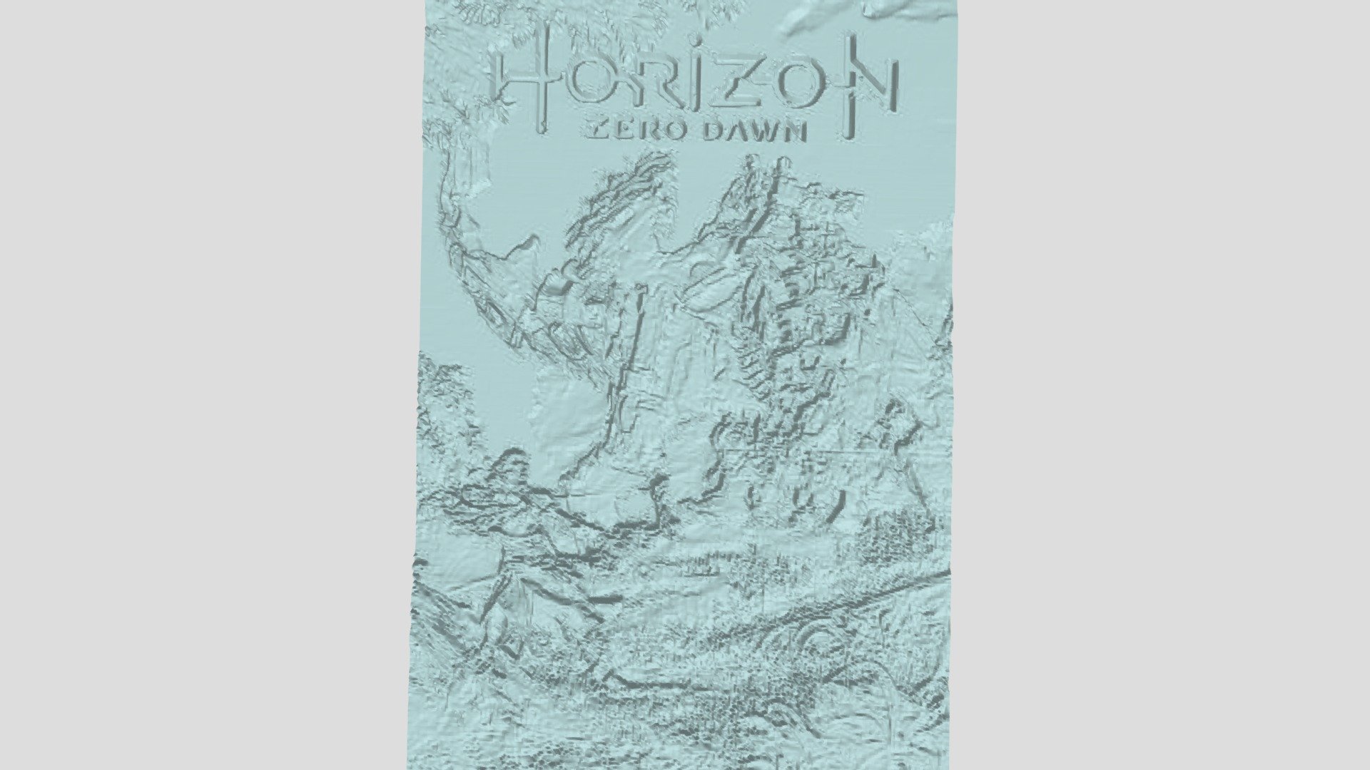 HORIZON ZERO DAWN - 3D model by TRAXXAS_A [2553a9e] - Sketchfab