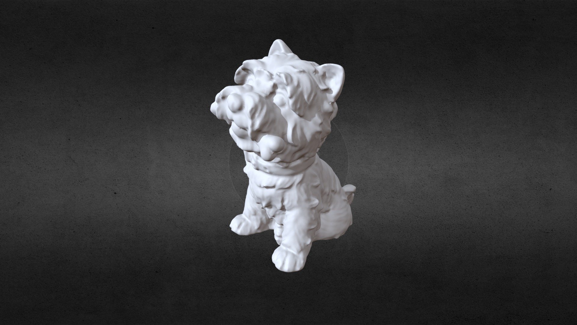 Dog with bone - Download Free 3D model by jangermann [2553d3f] - Sketchfab