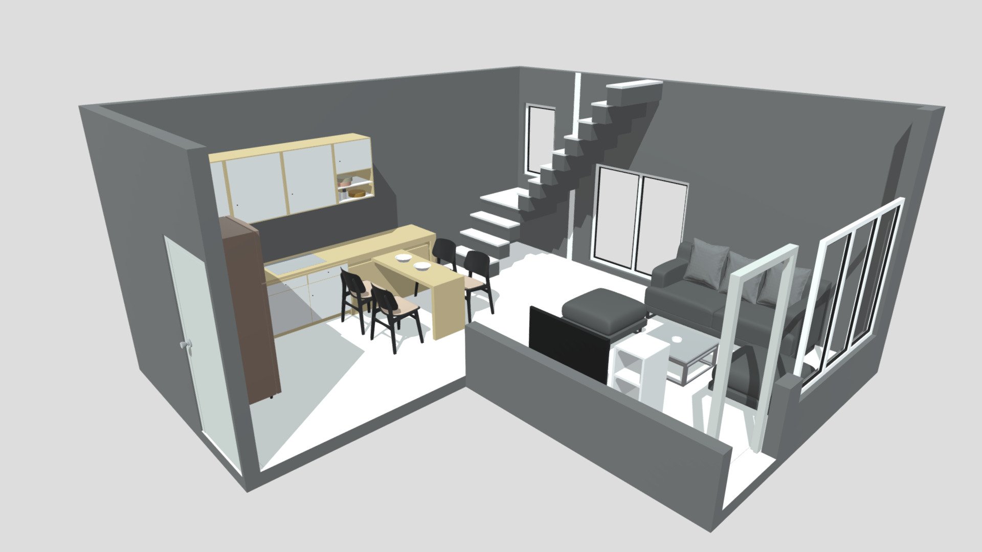 Isometric Room Design Planner - Download Free 3D model by bahrureza ...